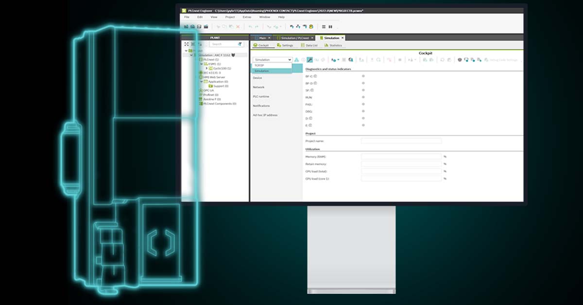 New PLCnext Engineer Simulation is now available
